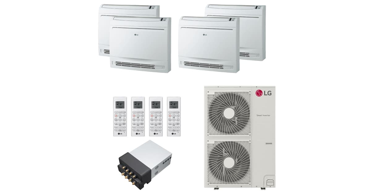 LG KUMXB541A KNUQB121A 3-KNMQB151A 50.5K BTU Cooling 20.6 SEER2 Four ...
