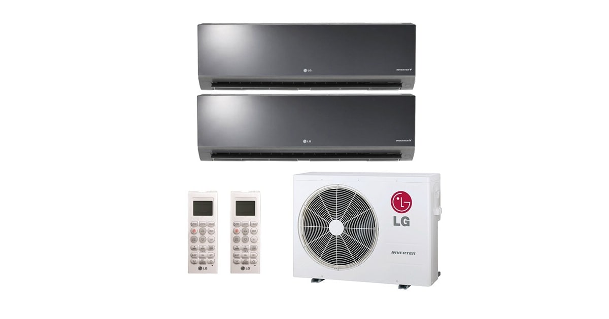 LG L2H18A09120000-C Art Cool Mirror Series 18K BTU Cooling / 22K BTU ...