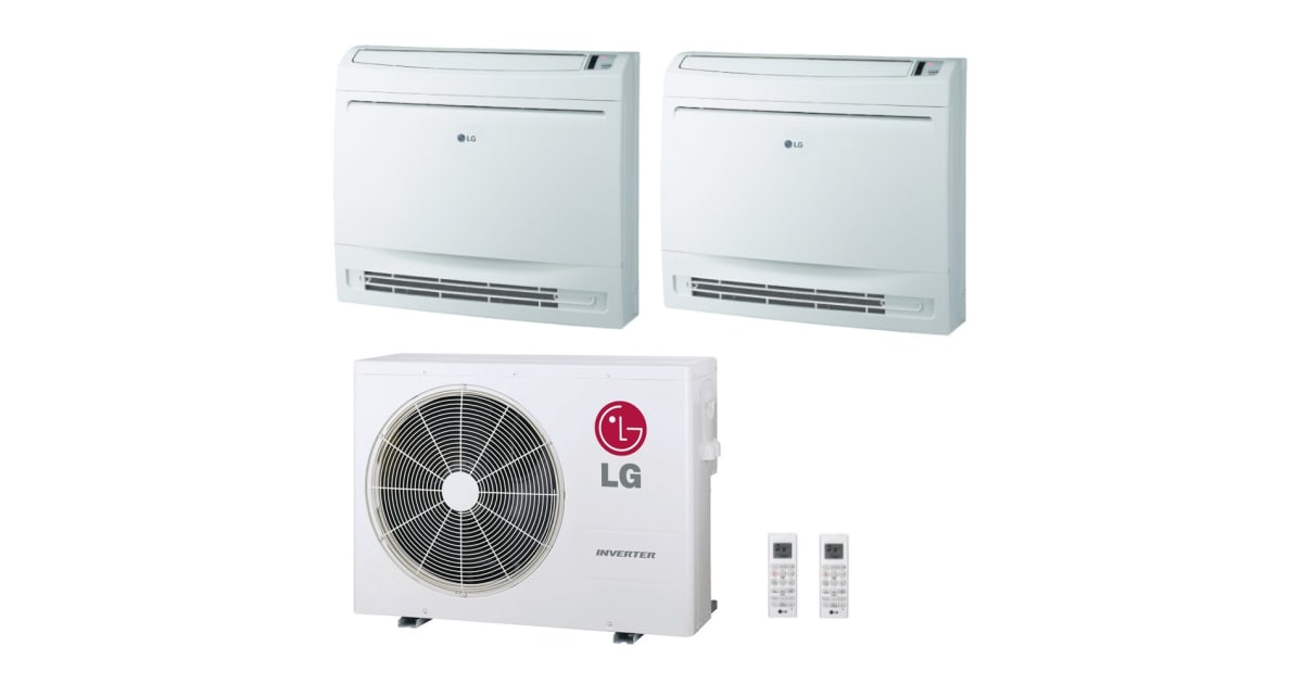 LG L2H18F09090000 Multi F Series 18K BTU Cooling / 22K BTU Heating 22.5 ...