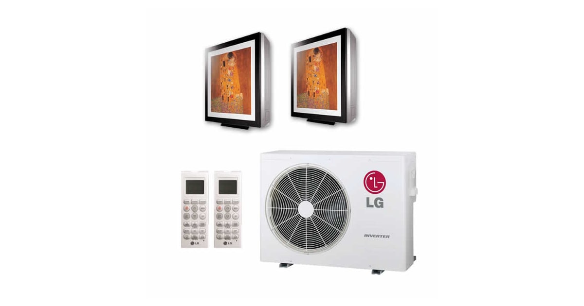 LG L2L18G09120000 Art Cool Gallery Series 18K BTU Cooling / 22K BTU ...