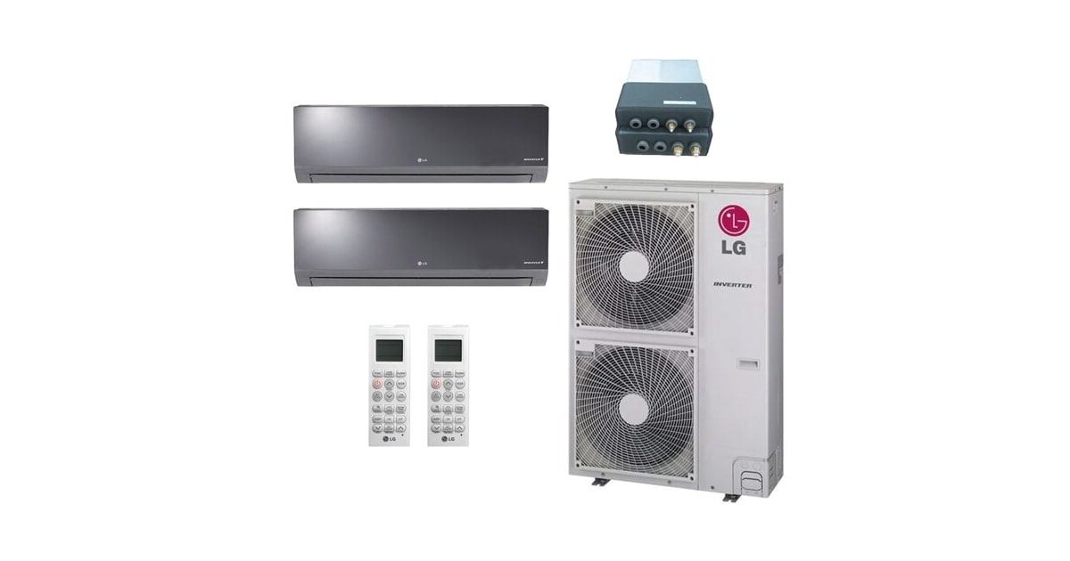 LG L2L36A18180000 Art Cool Mirror Series 36K BTU Cooling / 45K BTU ...
