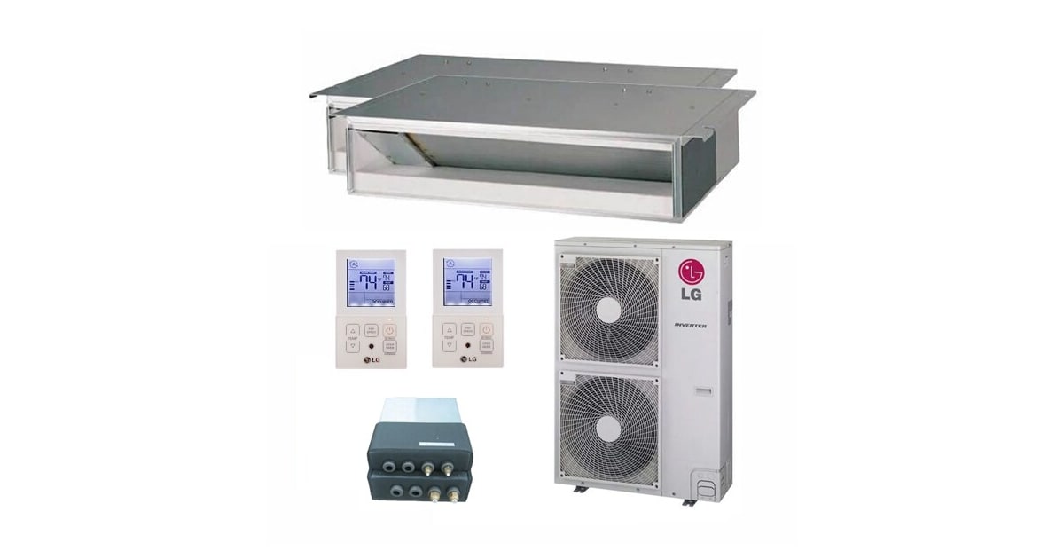 LG L2L36D18180000 Multi F Series 36K BTU Cooling / 45K BTU Heating 19 ...