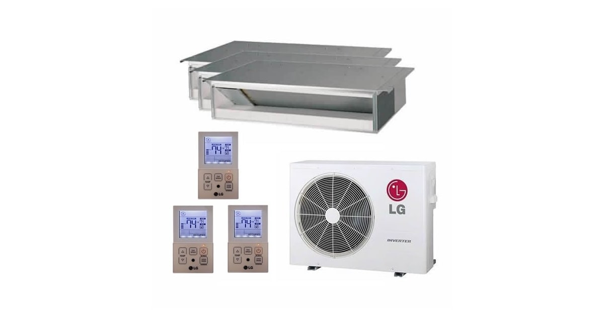 LG L3H36D09091800-B Multi F Series 36K BTU Cooling / 36K BTU Heating 18 ...