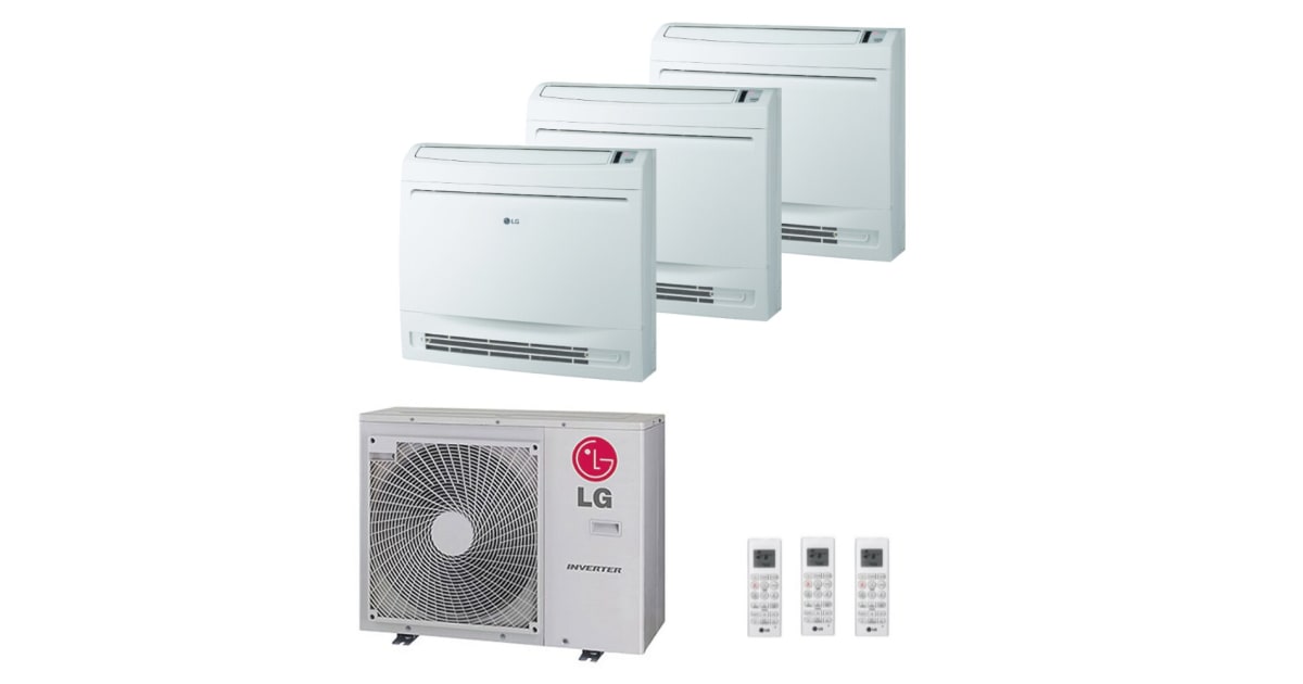 LG L3H36F09091500 Multi F Series 36K BTU Cooling / 36K BTU Heating 21.5 ...