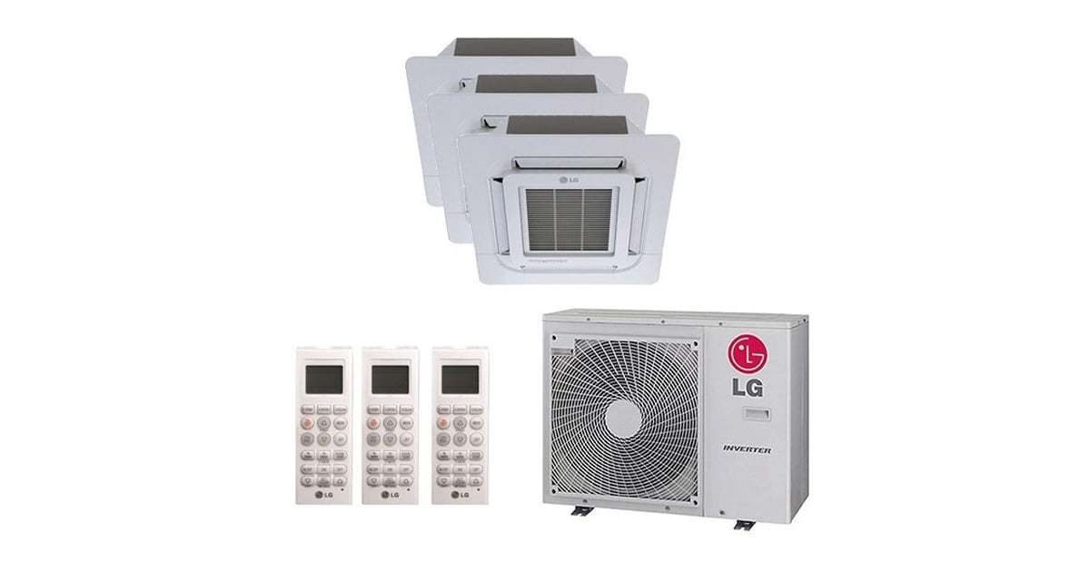 LG L3L30C09090900 Multi F Series 30K BTU Cooling / 28.6K BTU Heating 20 ...