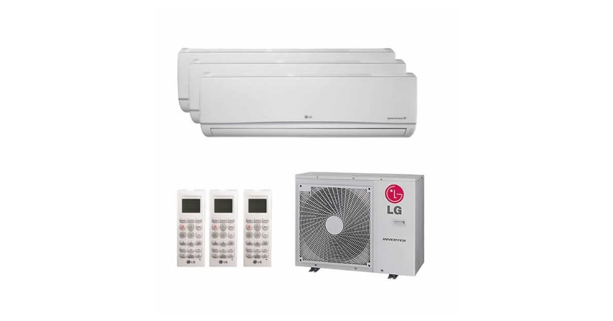 LG L3L30W07071800 Multi F Series 30K BTU Cooling / 28.6K BTU Heating 20 ...