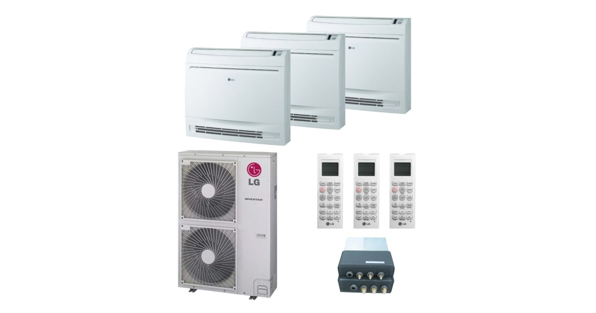 LG L3L42F12151500 Multi F Series 42K BTU Cooling / 48K BTU Heating 21.5 ...