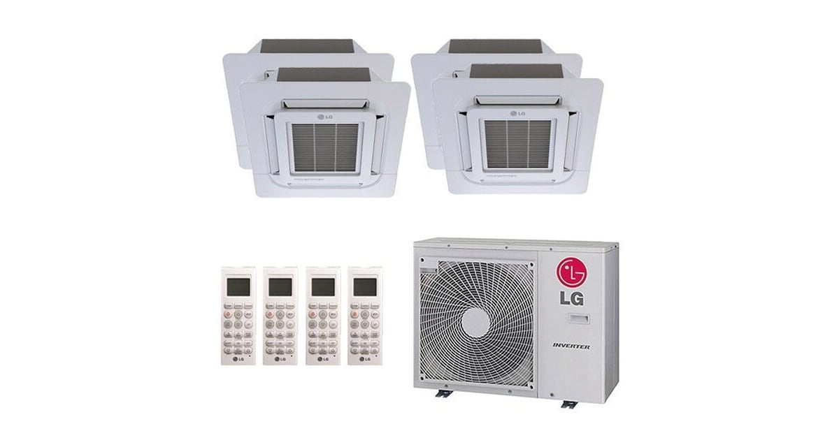 LG L4L30C09090912 Multi F Series 30K BTU Cooling / 28.6K BTU Heating 20 ...