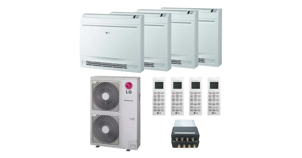 LG L4L36F09090909 Multi F Series 36K BTU Cooling / 45K BTU Heating 22 ...