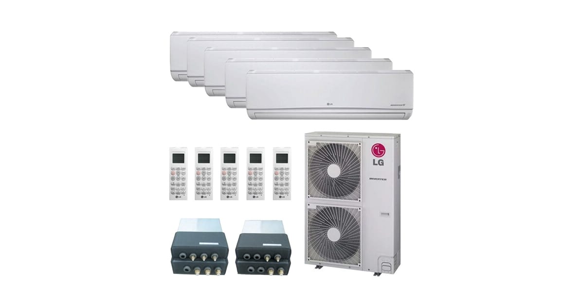 LG L5H60W0707091524 Multi F Series 60K BTU Cooling / 64K BTU Heating 20 ...