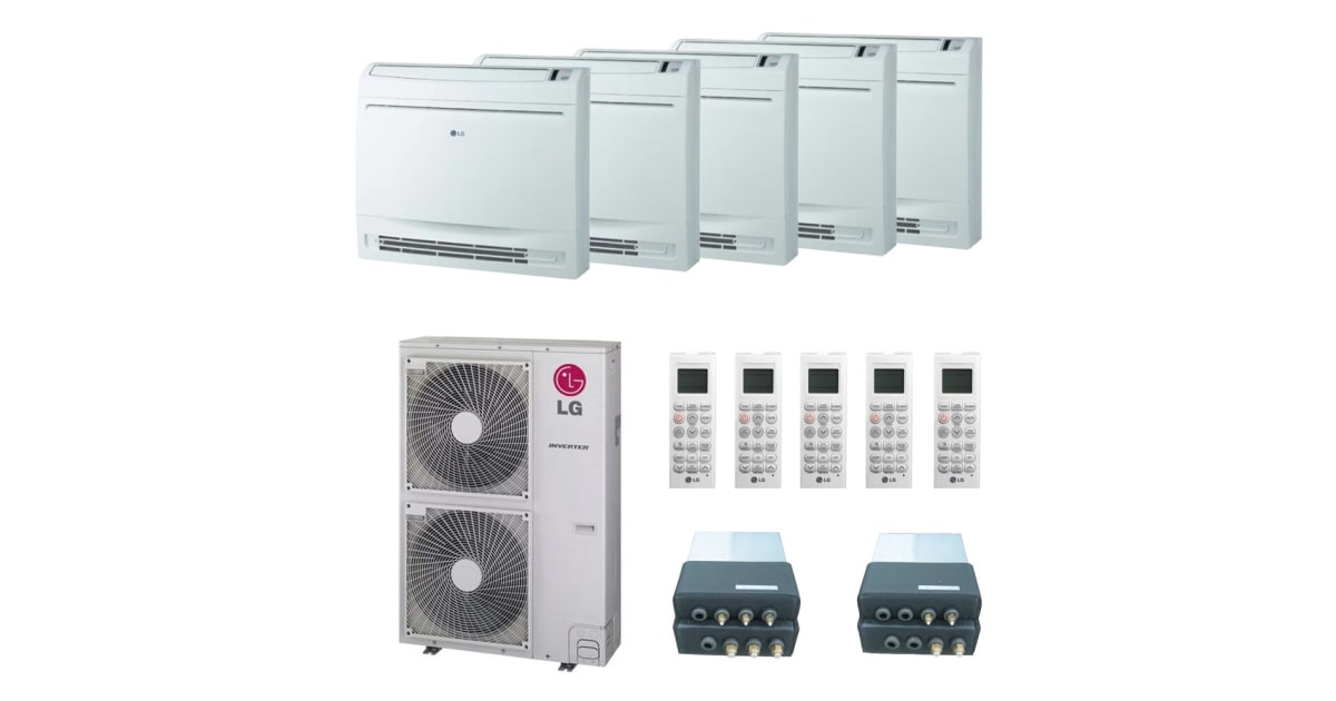 LG L5L42F0909090915 Multi F Series 42K BTU Cooling / 48K BTU Heating 21 ...