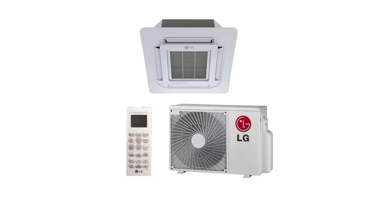 LG LC128HV 12K BTU Cooling / 14K BTU Heating 20.2 SEER2 One Zone ...