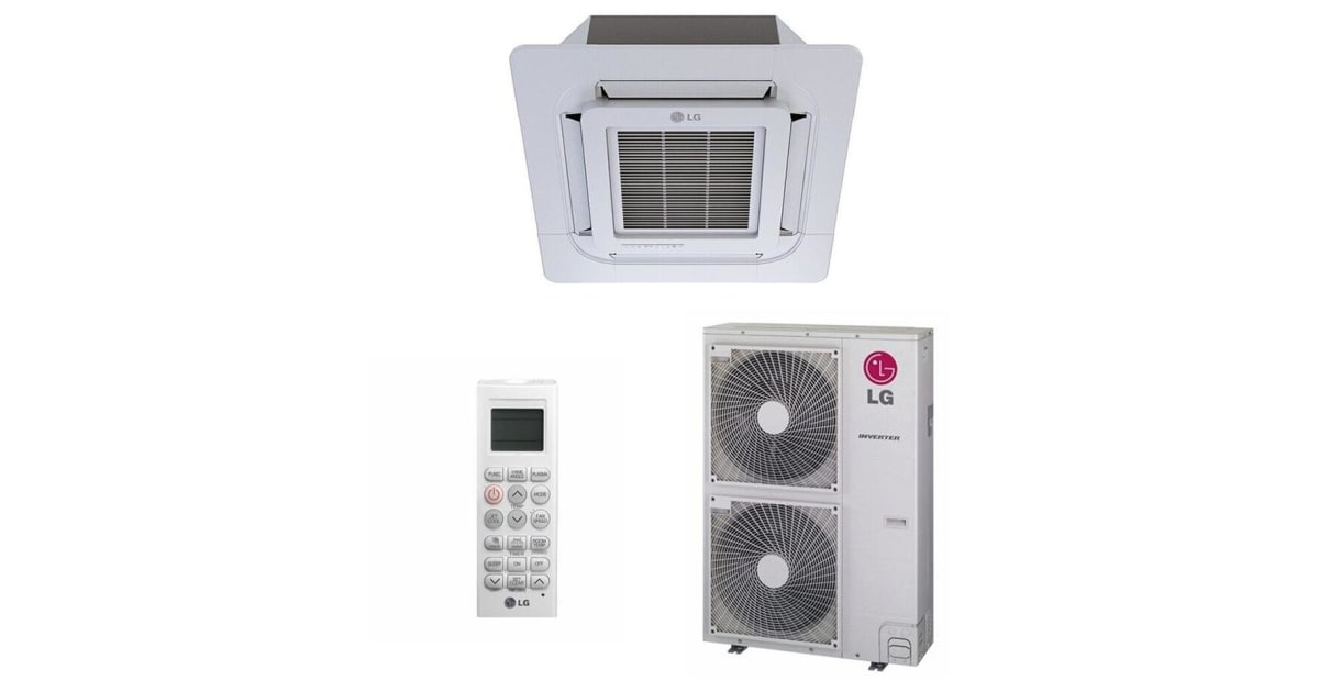 LG LC369HHV 36K BTU Cooling / 40K BTU Heating 20 SEER One Zone Ceiling ...
