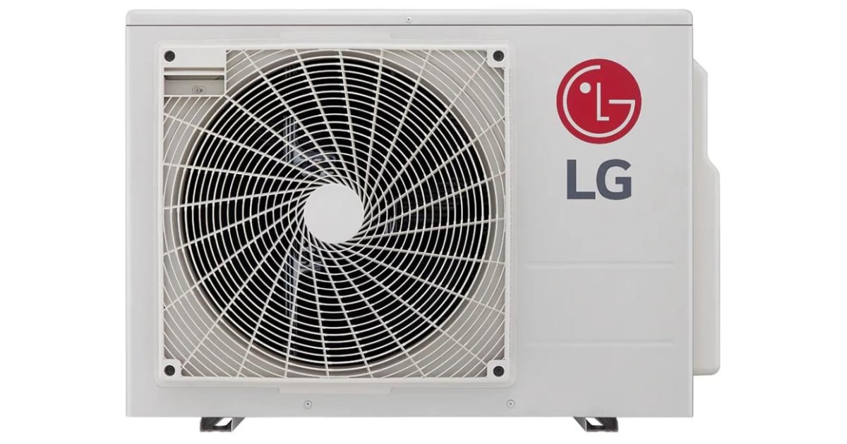 LG LMU243HV Multi F 24,000 BTU Cooling / 24,600 BTU Heating Three Zone ...