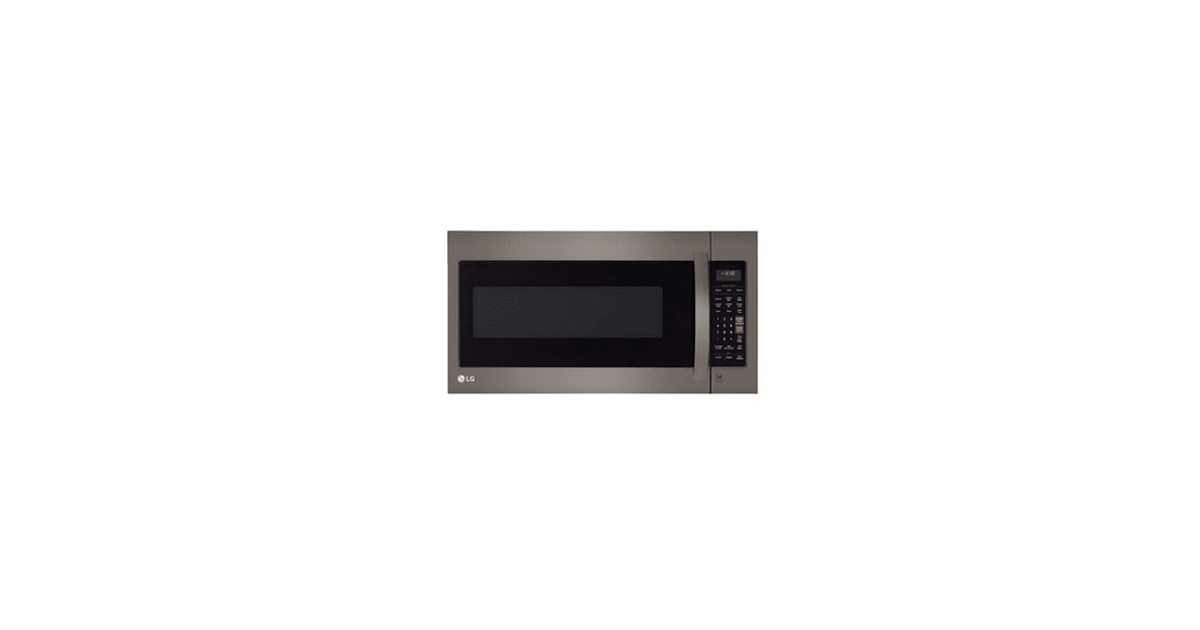 LG LMV2031BD 2.0 Cu. Ft. 300 CFM Over-the-Range Microwave with Sensor ...