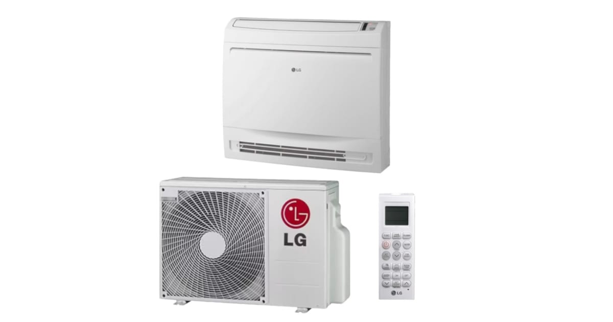 LG LQ090HV 9K BTU Cooling / 10.1K BTU Heating 18.5 SEER2 One Zone Floor ...