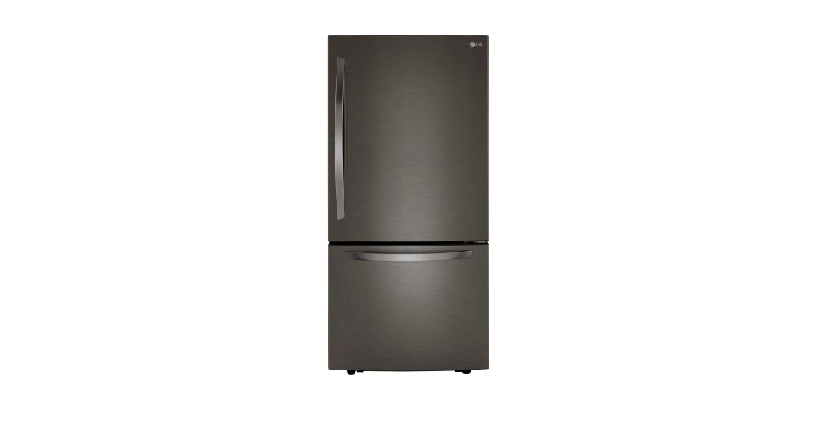 LG LRDCS2603D 33 Inch Wide 25.5 Cu. Ft. Energy Star Rated Bottom ...
