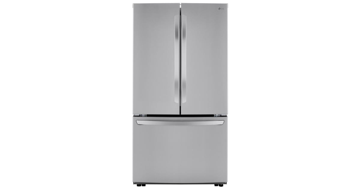 LG LRFCC23D6S 36 Inch Wide 25.2 Cu. Ft. Energy Star Certified ...