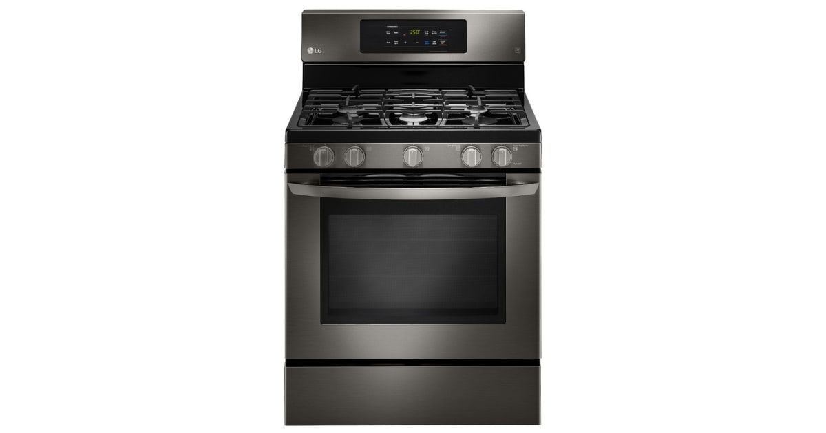 LG LRG3081BD 27 Inch Wide 5.4 Cu. Ft. Free Standing Gas Range with ...