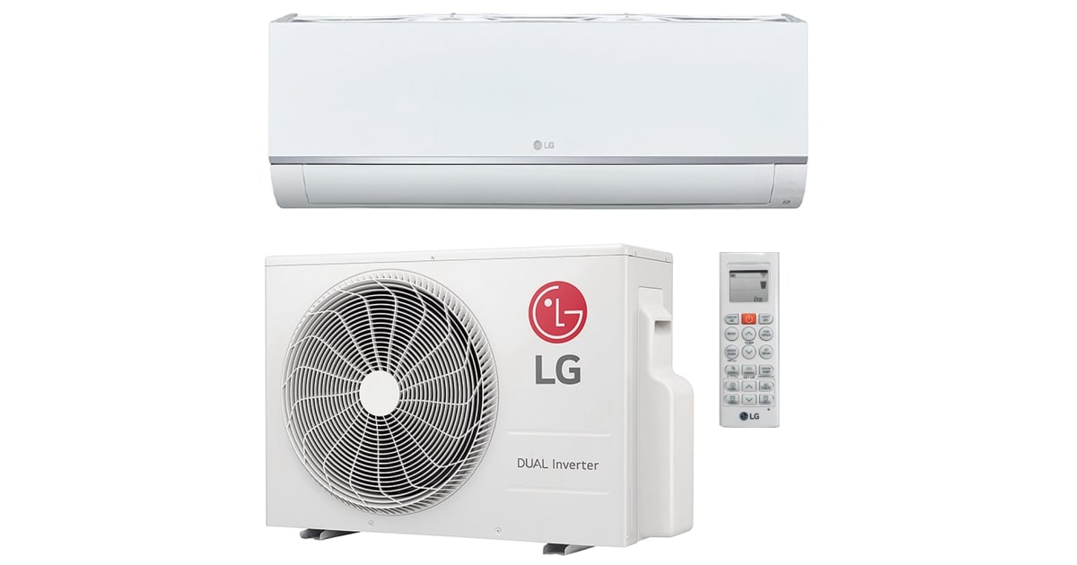 LG LS180HFV3 18K BTU Cooling / 19K BTU Heating 19 SEER2 One Zone Wall ...