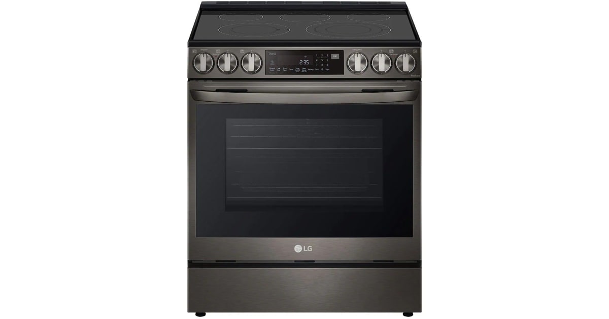LG LSEL6335D 30 Inch Wide 6.3 Cu. Ft. Slide In Electric Range with ...