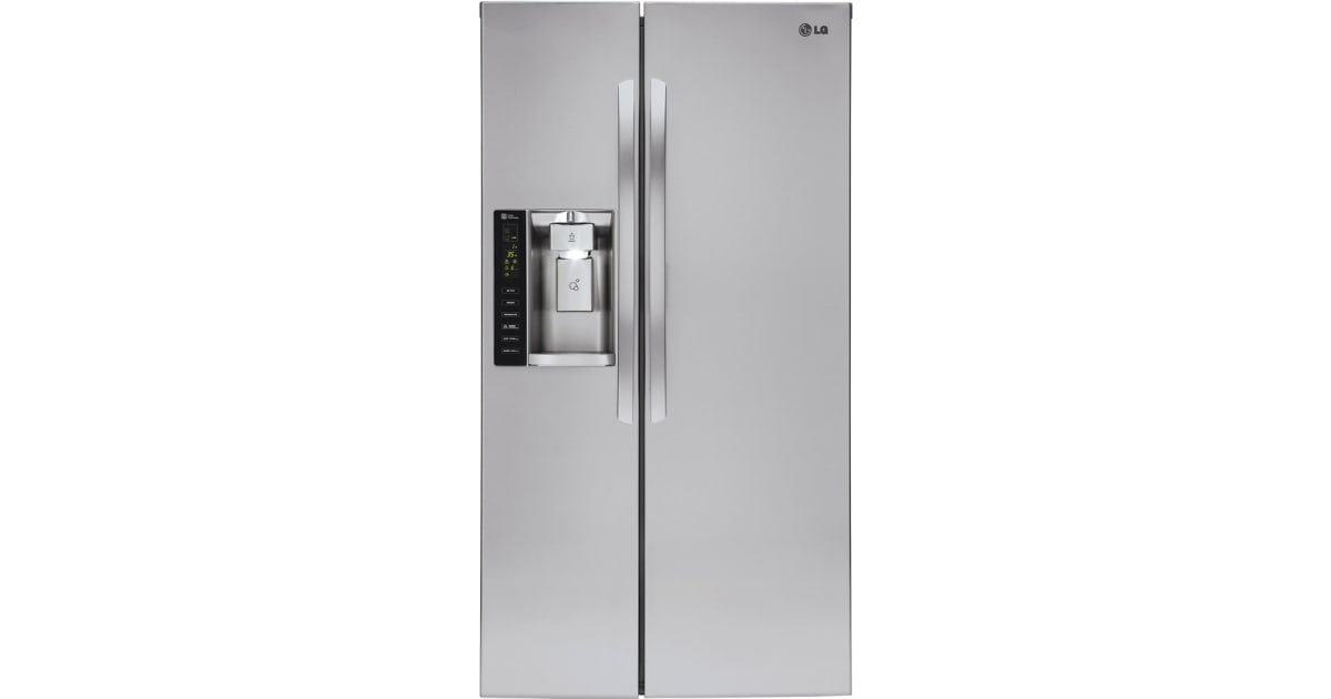 LG LSXC22426S 36 Inch Wide 21.9 Cu. Ft. Energy Star Rated Side by Side ...
