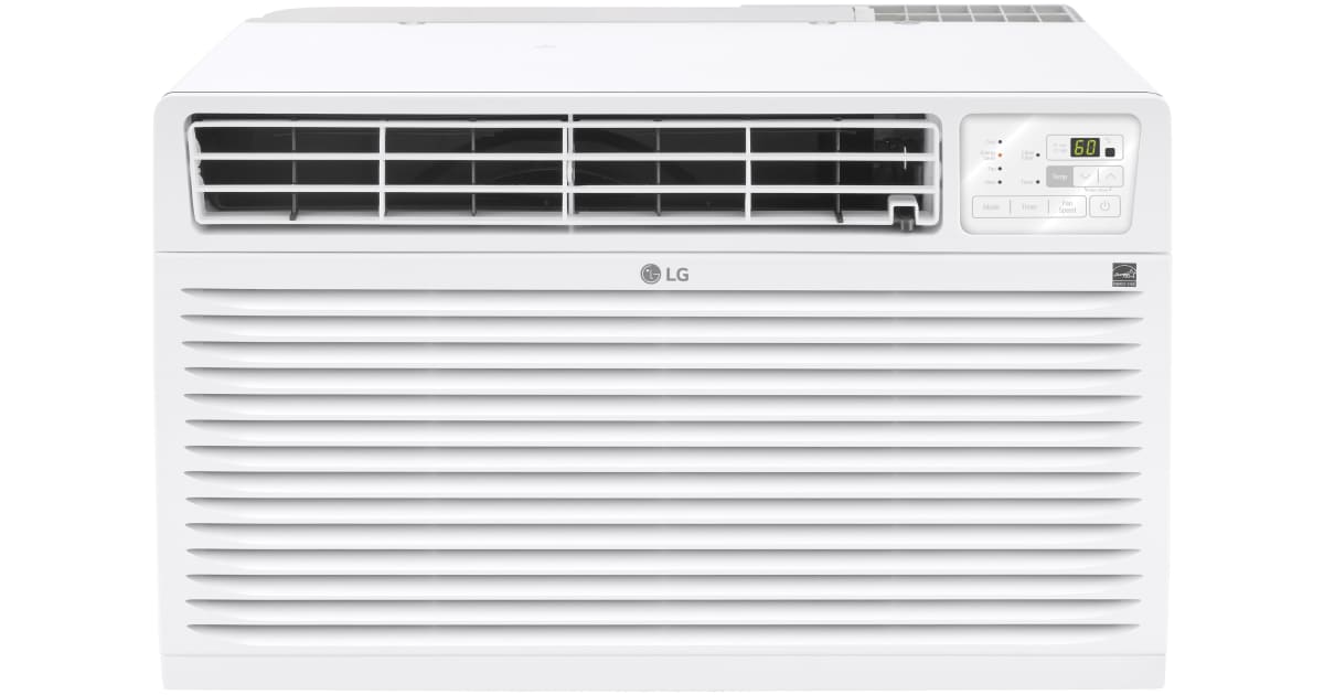 LG LT1033HNR 10,000 BTU 208 / 230V Programmable Through the Wall Air ...