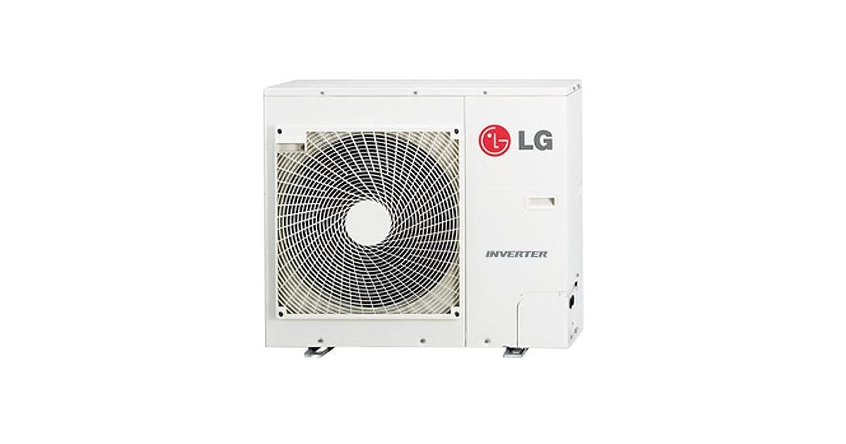 LG LUU249HV Four-Way Ceiling Cassette 24,000 BTU Cooling / 27,000 BTU ...