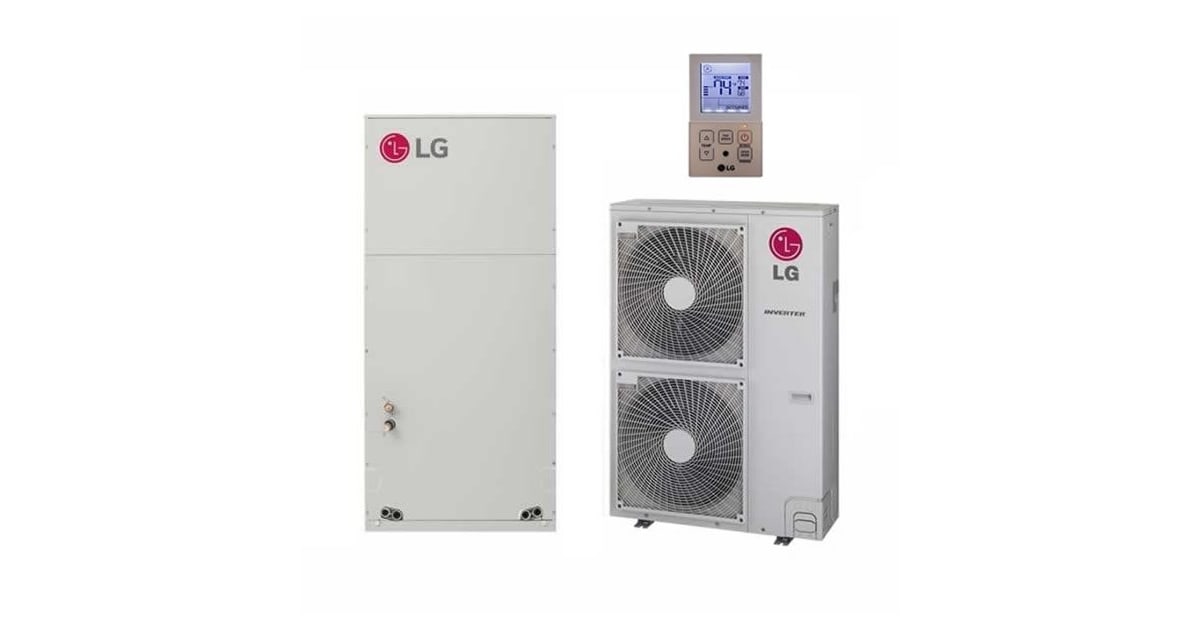 LG LV480HHV 48K BTU Cooling / 50K BTU Heating 17.3 SEER2 Ducted Air ...