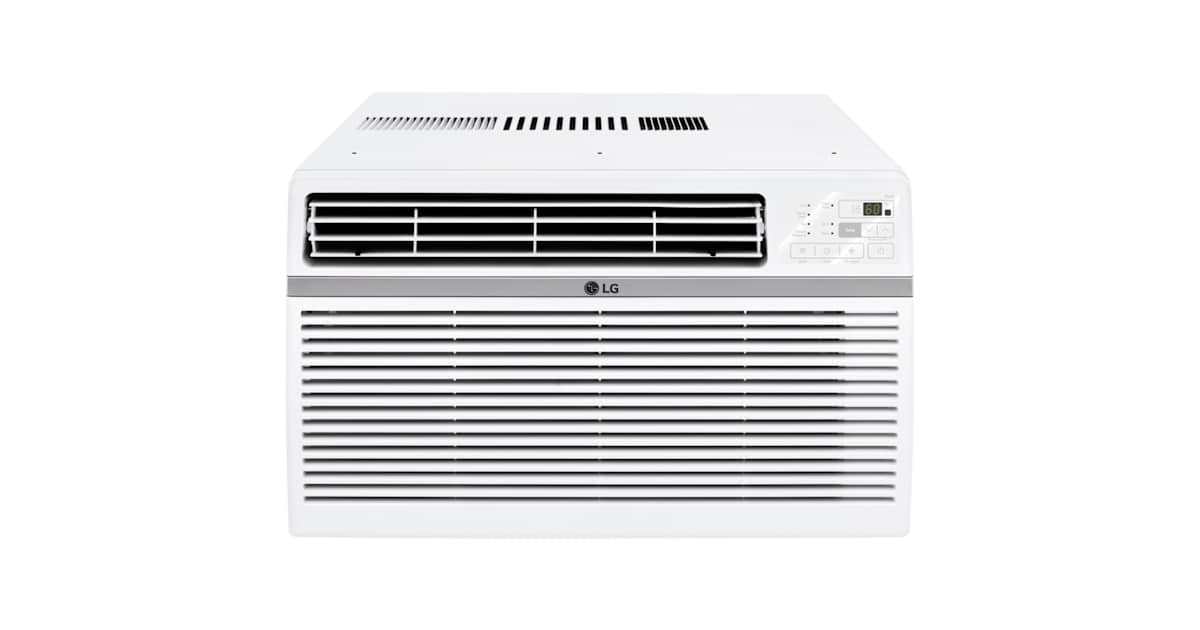 LG LW1424RD 14,000 BTU 115V Window Air Conditioner with Remote ...