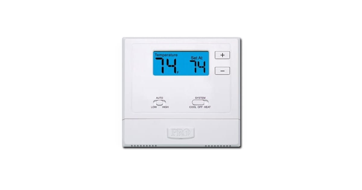 LG PYRCUCA0B Digital Wired Wall Thermostat | Ferguson Home