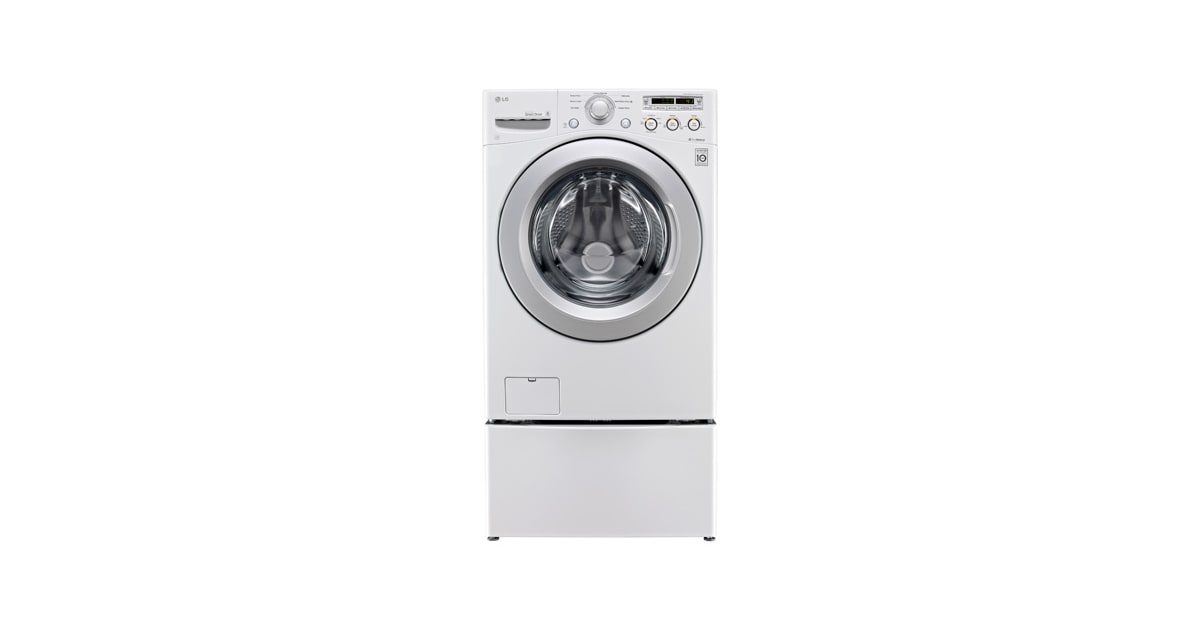 LG WM3050CW 4.0 Cu. Ft. Ultra Large Capacity Front Load Washer with ...