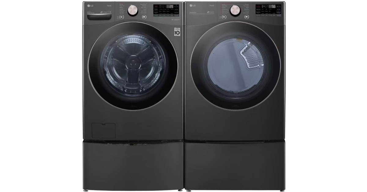 LG WM4000HBA-DLGX4001B-WDP6B-WD100CB 27 Inch Wide 4.5 Cu. Ft. Front ...