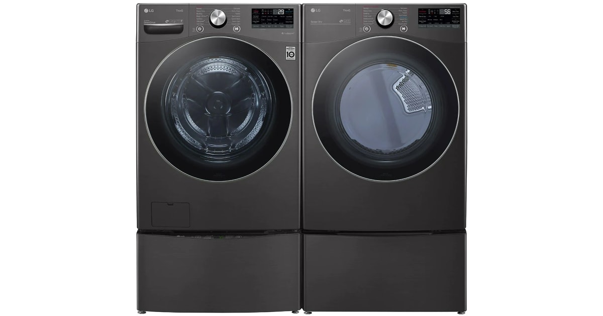 LG WM4200HBA-DLGX4201B-WDP6B-WD100CB 27 Inch Wide 5 Cu. Ft. Front Load ...