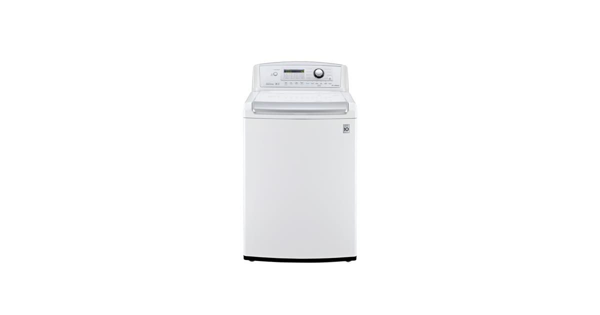 LG WT4970CW 4.7 Cu. Ft. Ultra Large Capacity Top Load Washer with ...