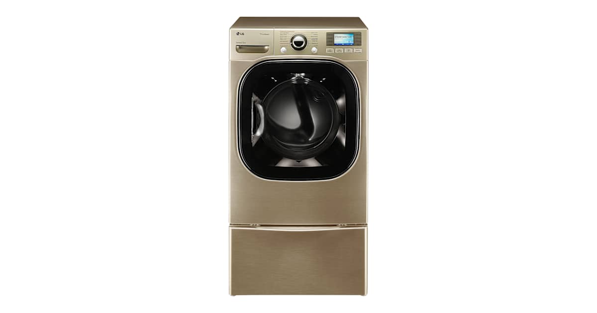 LG DLEX3885C 7.4 Cubic Feet 27" Ultra Large Capacity Front Loading ...