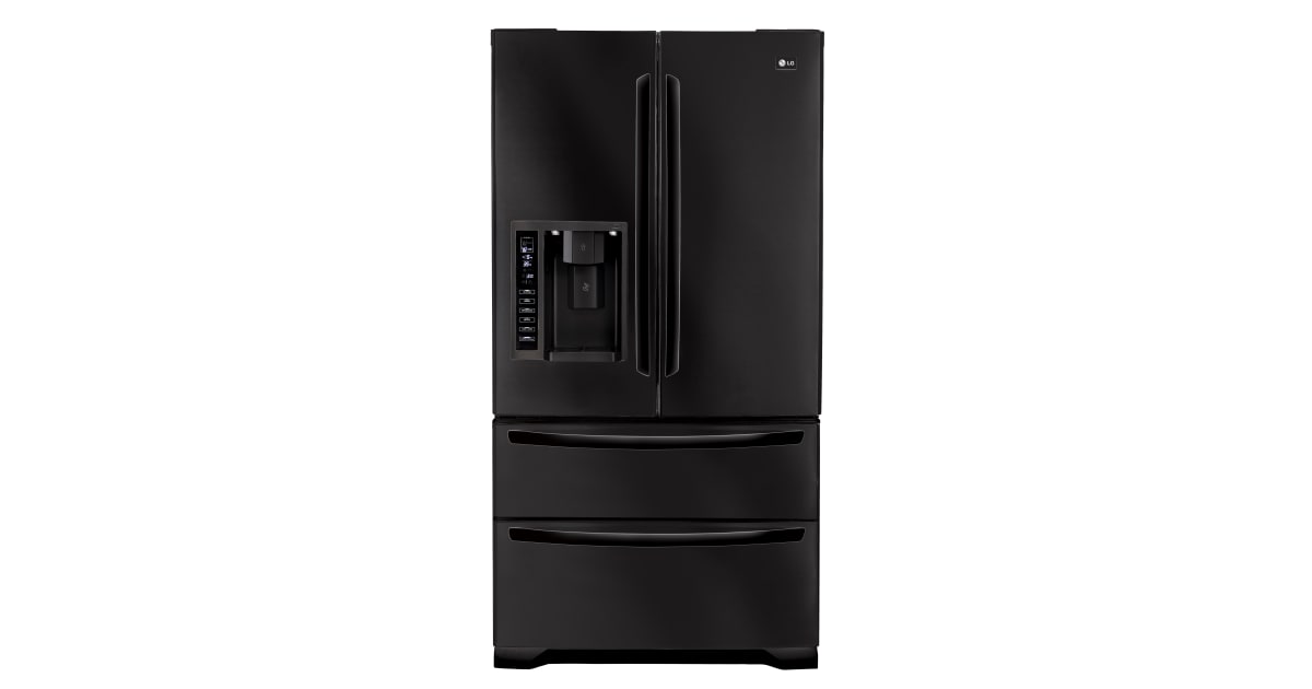 LG LMX25984SB 24.7 Cubic Foot 4 Door French Door Refrigerator with Ice ...