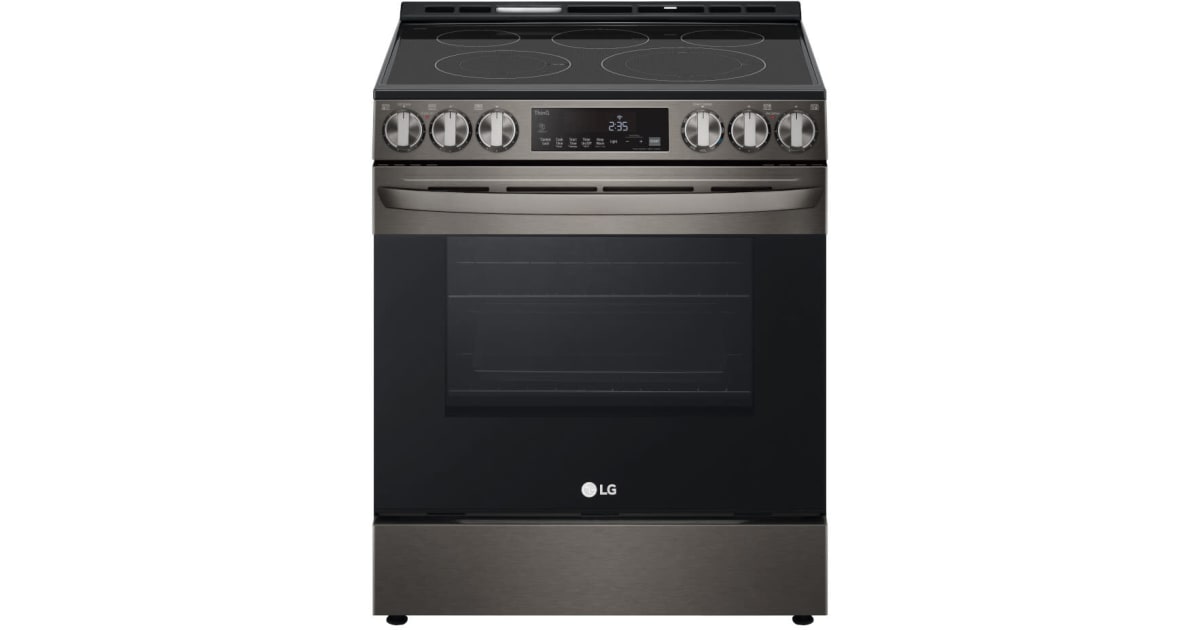LG LSEL6333D 30 Inch Wide 6.3 Cu. Ft. Slide In Electric Range with ...