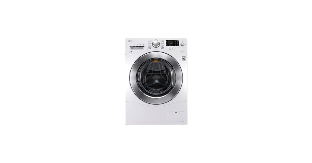 LG WM1377HW 2.3 Cu. Ft. 24 Inch Wide Compact Front Load Washer with ...