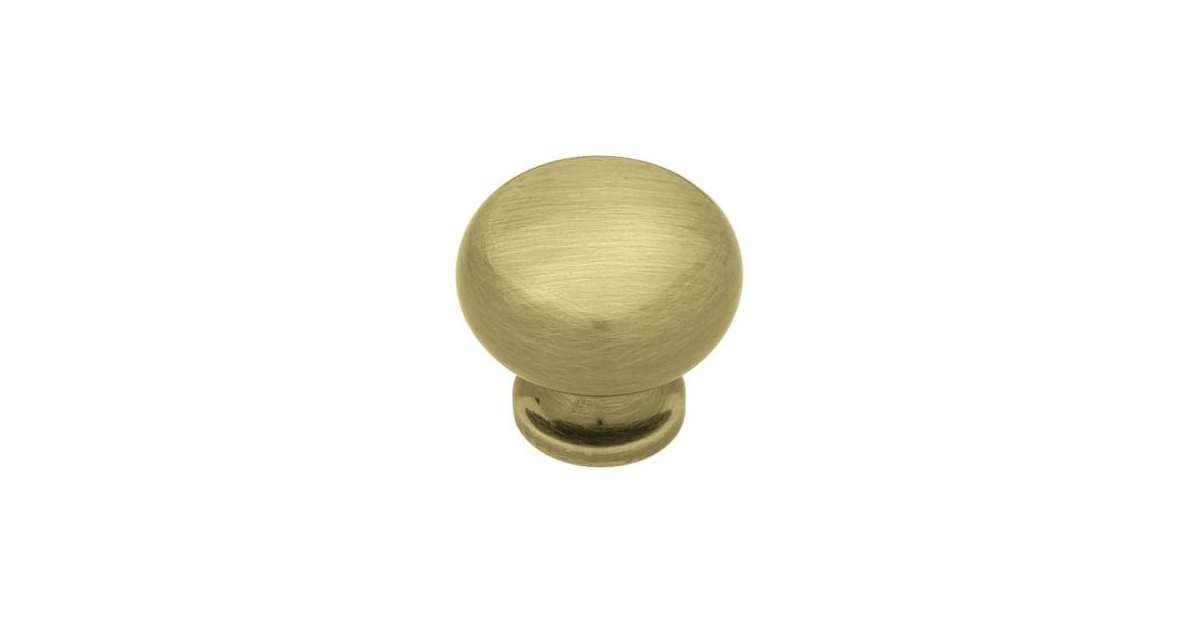 Liberty Hardware P50156V-SBA-C5 1-1/4" Round Mushroom Knob | Ferguson Home