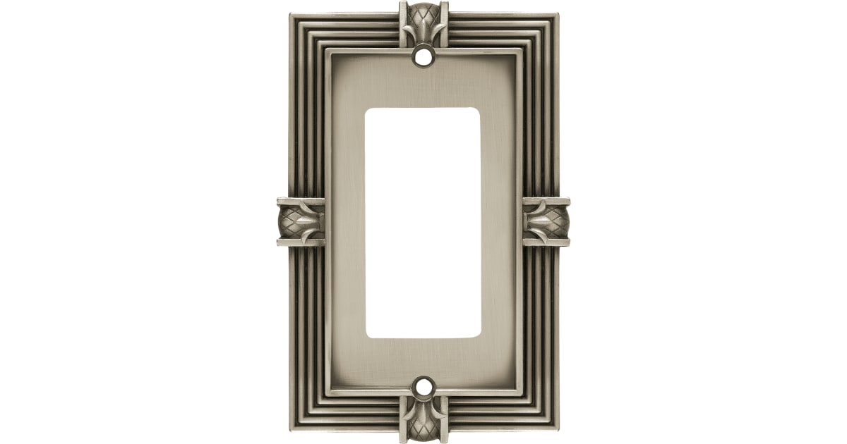 Liberty Hardware 64463 Traditional Decorative Single Wall Plate ...