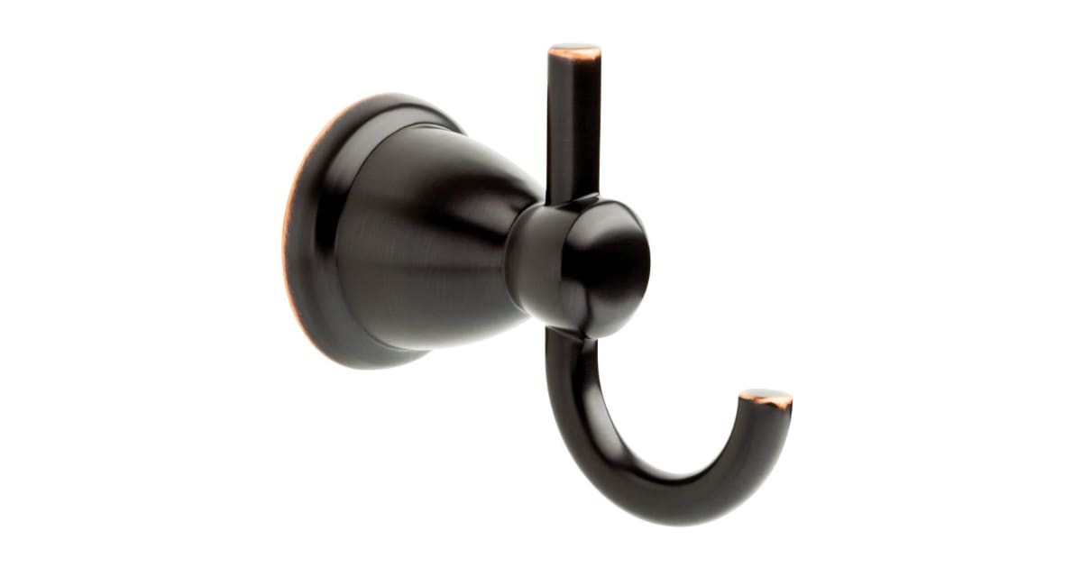 Liberty Hardware KIN35-ORB 3-1/2 Inch Projection Double Pronged Robe ...