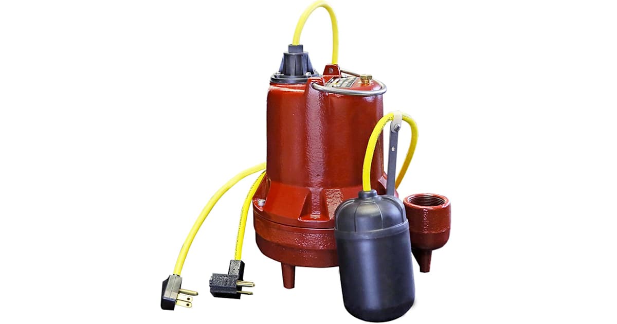 Liberty Pumps HT41A-2 60 GPM (1-1/2") High-Temperature Submersible ...