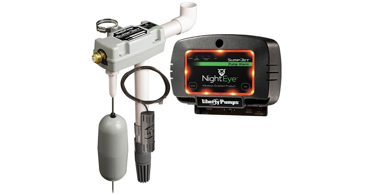 Liberty Pumps SJ10A-EYE SumpJet Water Powered Backup Sump Pump (990 GPH ...