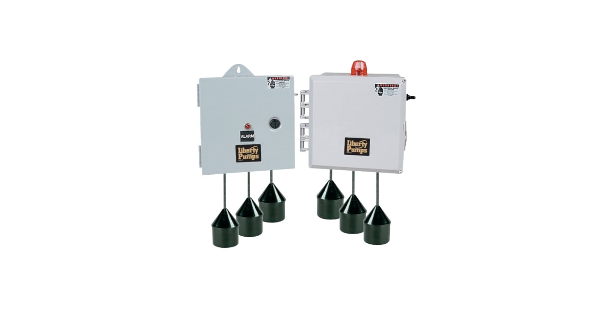 Liberty Pumps AE34=3-171 Duplex Control Panel 3 Ph Nema 4X 6.3 Full ...