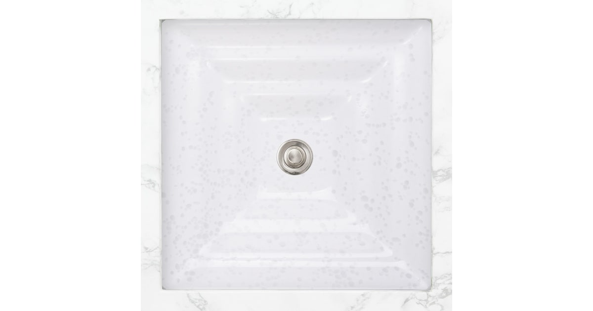 Linkasink AG05F-01 18" Circular Glass Undermount Bathroom Sink ...