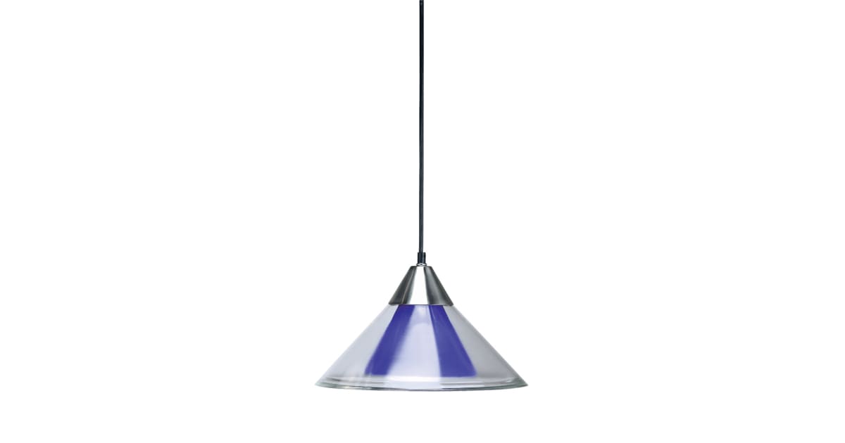 Lite Source LS-10501PS/BLU Indoor Lighting Pendants from the Calder series | Ferguson Home