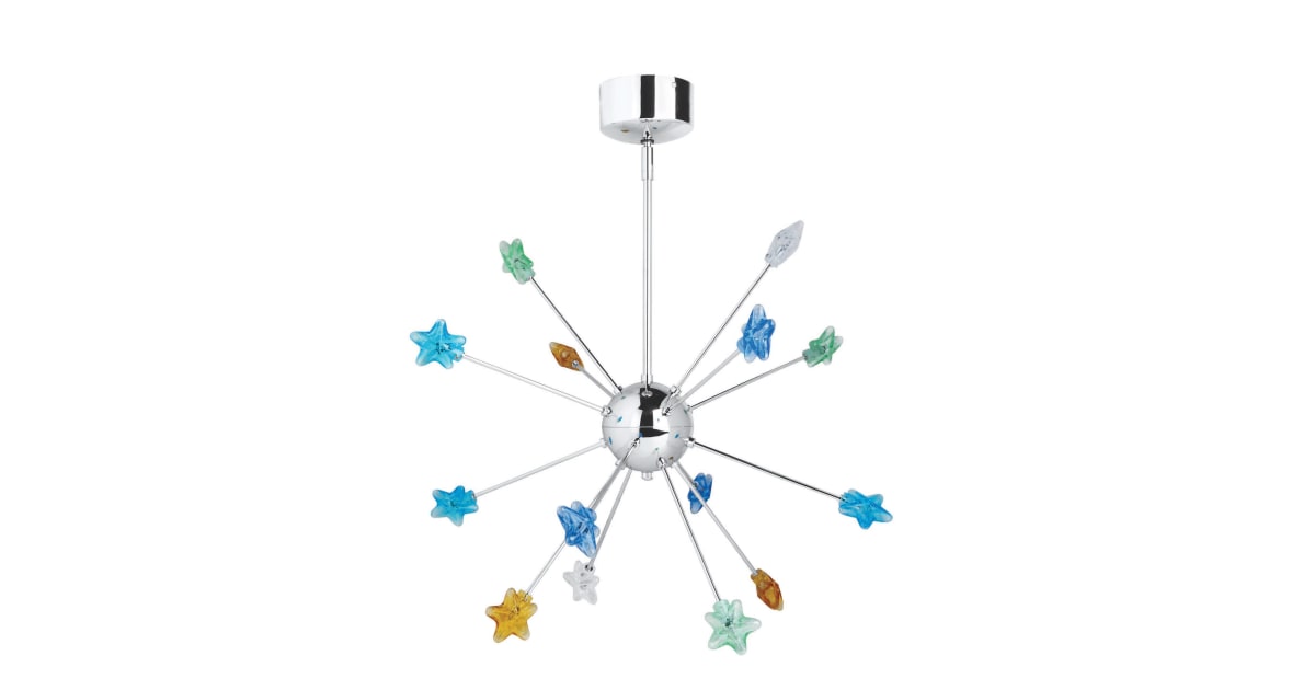 Lite Source LS-19114C/MULTI 14 Light Up / Down Lighting Chandelier from ...