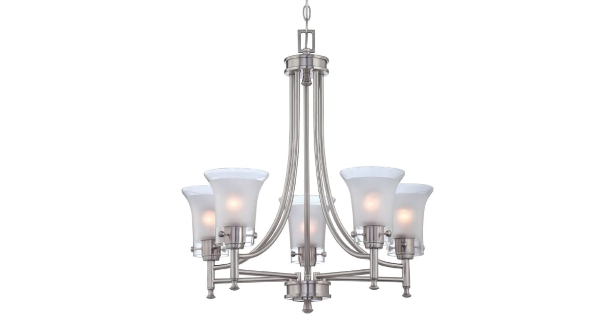 Lite Source LS-18735 Niccolo 5 Light 1 Tier Chandelier | Ferguson Home
