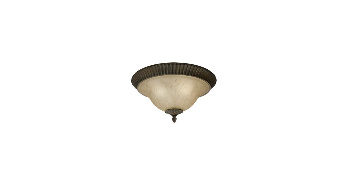 Lithonia Lighting 10725 BZA 1 Light Flush Mount Ceiling Fixture from ...